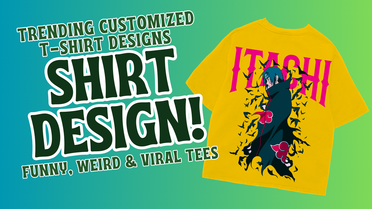 Trending Customized T-Shirt Designs of 2025 - Liania – Premium Graphic ...
