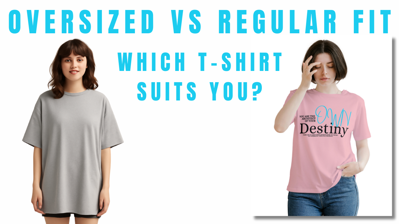 Oversized vs. Regular Fit: Which T-Shirt Suits You? - Clothing Store